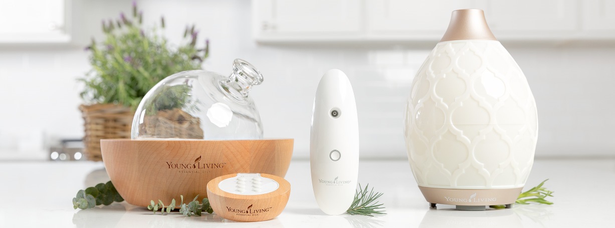 Young living premium diffusers comparison between Aria and AromaLux