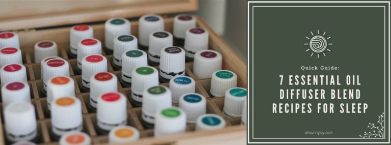 Quick Guide: 7 Essential Oil Diffuser Blend Recipes for Sleep